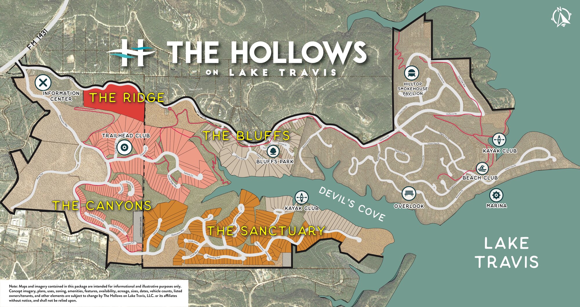 Lakeside Community - New Home Community | The Hollows on Lake Travis